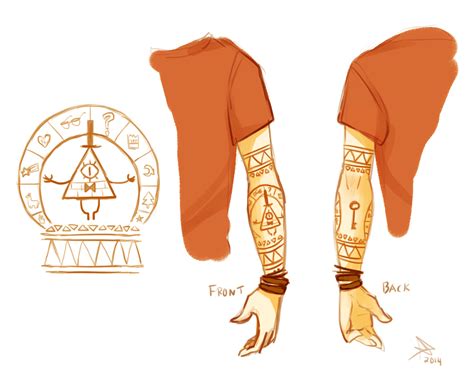 22 Gravity Falls Tattoos Ezlanfareeha