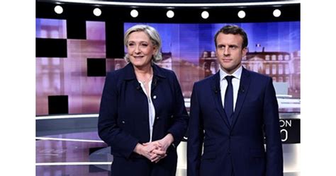 Изборите във Франция Еманюел Макрон води пред Марин льо Пен