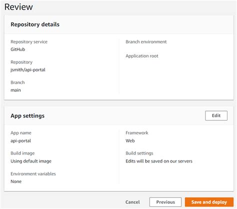 Deploying Your Portal With Aws Amplify Talend Cloud Api Portal Deployment Guide Help