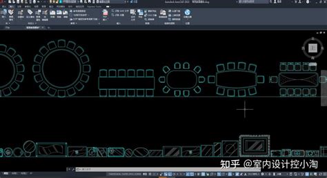 室内设计超全家具常用cad模块！！！ 知乎