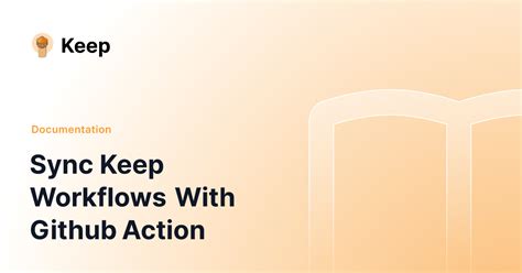 Sync Keep Workflows With Github Action Keep