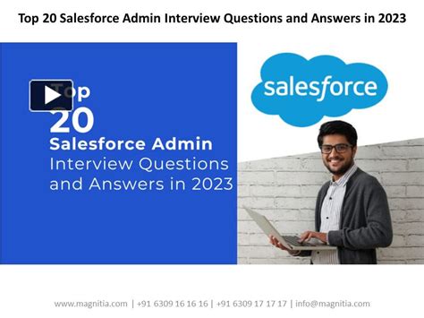 Ppt Top 20 Salesforce Admin Interview Questions And Answers In 2023 Powerpoint Presentation