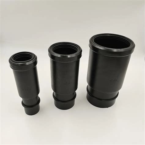 High Quality Coupling Expansion Socket Joint For Drainage Vent Soil Application HDPE Fittings