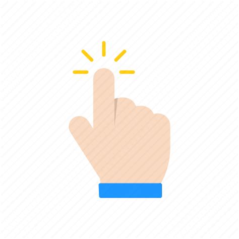 Cursor Index Finger Pointer Hand Icon