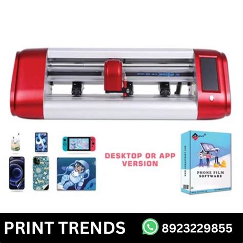 Advance Mobile Skin Cuttin Plotter With Free Software And Display At Plotter Cutting