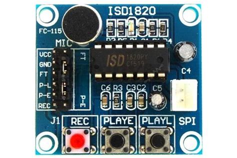 Isd1820 Record And Playback Module In 2020 Records Audio Amplifier