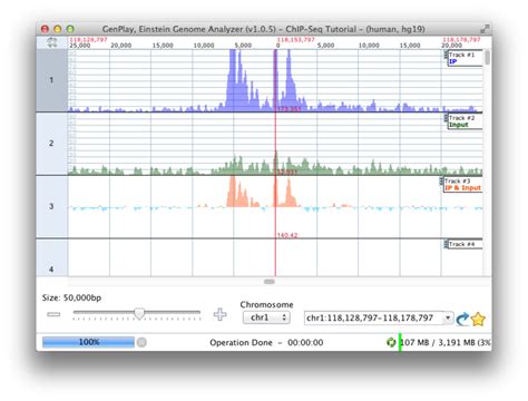 ChIP Seq Tutorial GenPlay Einstein Genome Analyzer