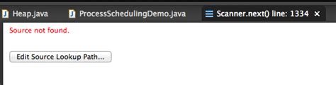 Java Why Does Eclipse Show Me A Source Not Found Error Stack Overflow