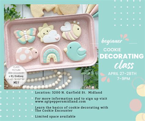 Beginner Cookie Decorating Class — Midland Af