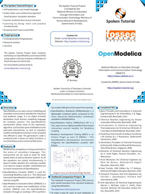 Openmodelica Brochure English Pdf Software Engineering Computer Programming