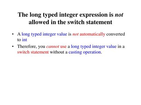 Ppt The Switch Statement An N Way Selection Statement Powerpoint
