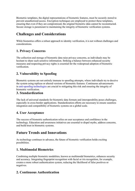 What Is Biometric Authentication A Complete Overview Enterprise Wired Pdf Technology