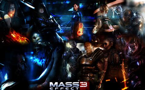 Mass Effect Characters Wallpapers Wallpaper Cave