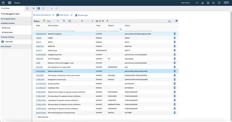Roles Maximo Secrets