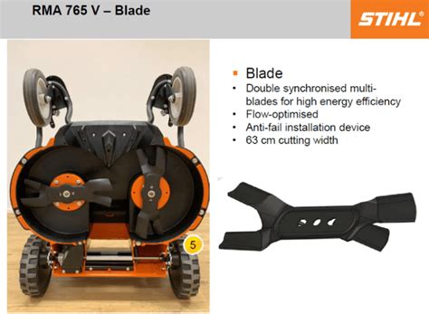 Stihl Rma V Professional Cordless Mower The Mower Shop