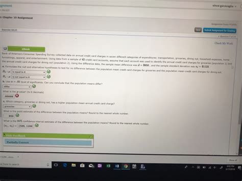 Solved Vince Garavaglia Gnment T Chapter 10 Assignment