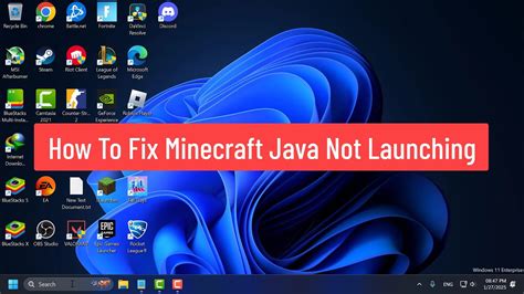 How To Fix Minecraft Java Not Launching YouTube