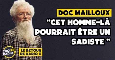 Pierre Mailloux Radio X