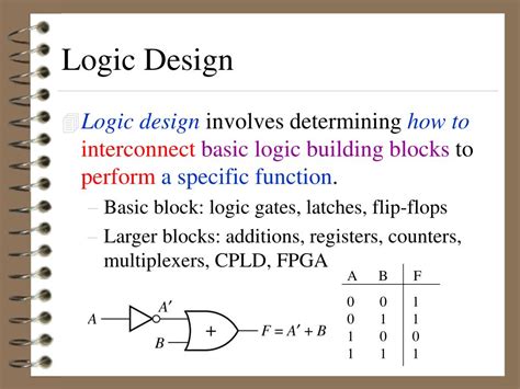 PPT Logic Circuit Design PowerPoint Presentation Free Download ID