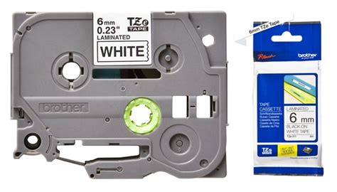 Labelling Tape Brother Mm Black Text On White Storit