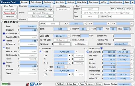 Menu Selling F I Template
