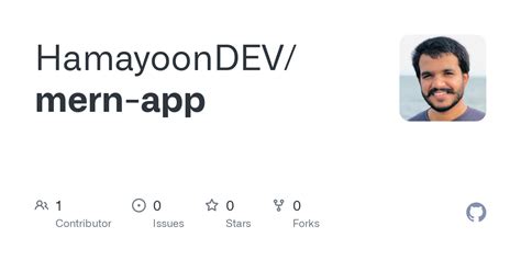 Github Hamayoondevmern App