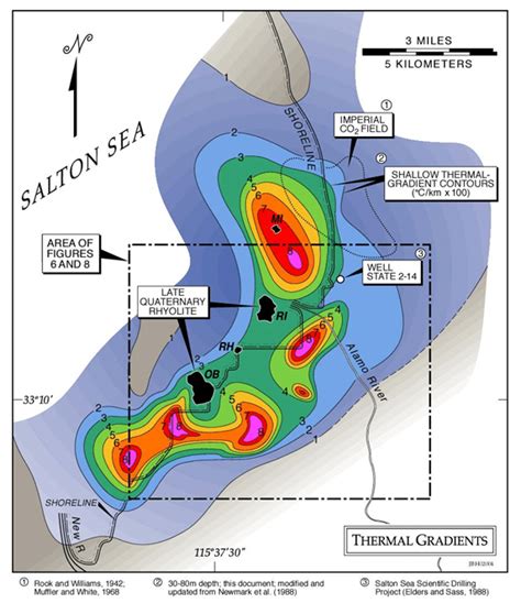 The Salton Sea Shallow Thermal Gradient Anomaly Based On Data Download Scientific Diagram