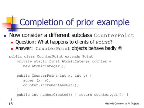 Effective Java Chapter 3 Methods Common To All Objects Ppt Download