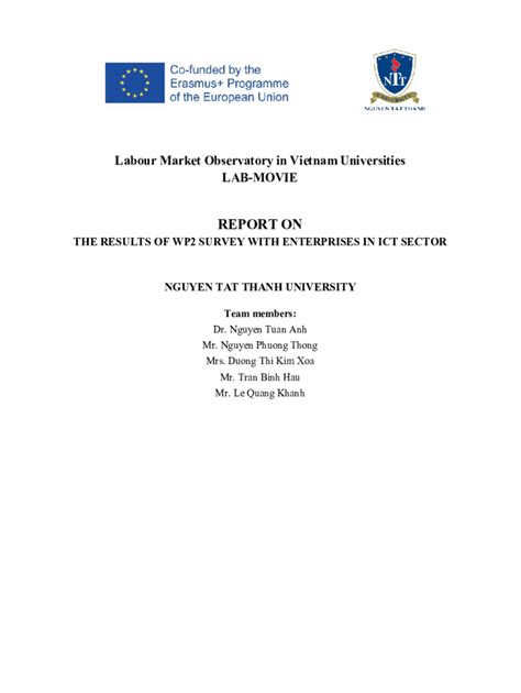 Fillable Online A European Approach Of Labour Market Observatory In