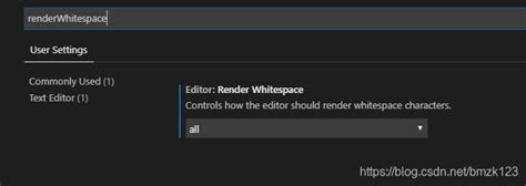 在vscode中显示空格和tab符号vscode显示空格 Csdn博客