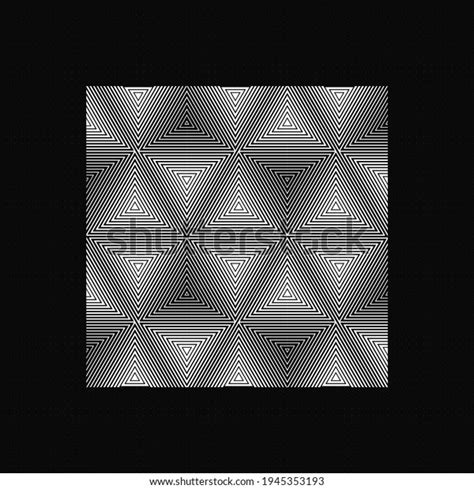 Digital Visualization Science Tech Concept Dark Stock Vector Royalty