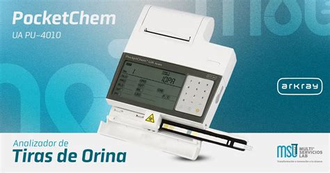 Analizador Compacto De Orina Pocketchem Ua Pu 4010 Arkray Multiservicioslab