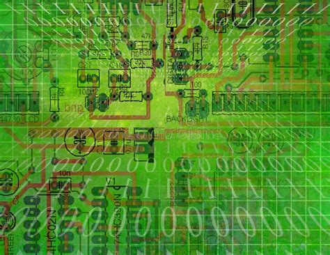 Circuit Technology Stock Illustration Illustration Of Future 157044099