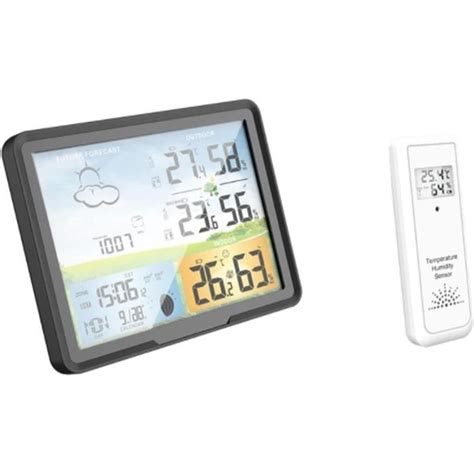 Station Météo Stations Météo Sans Fil Pour Lintérieur Et Lextérieur