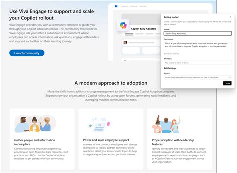 Viva Engage의 Microsoft 365 Copilot 채택 커뮤니티 Microsoft Learn