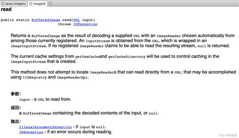 Java图片处理imageioreadurl返回null Csdn博客