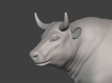 Фигурка быка готова к 3D-печати 3D Модель $15 - .stl .blend .obj .fbx ...