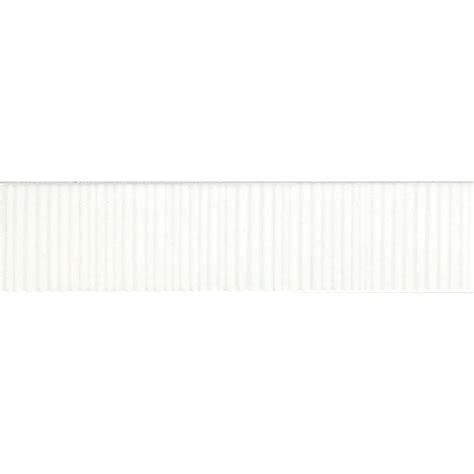 Daltile Revalia Remix 2 X 8 Ripple Wall Tile White Rv05 — Floorzz