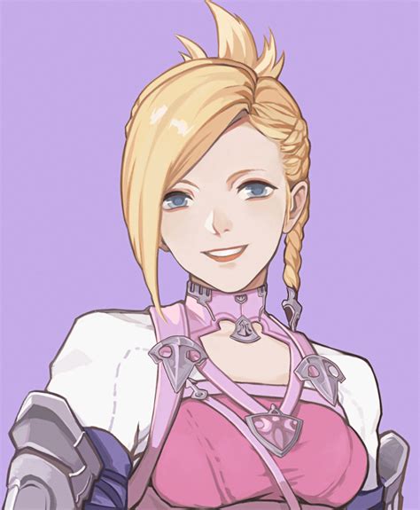 Safebooru 1girl Absurdres Armor Asymmetrical Hair Blonde Hair Blue