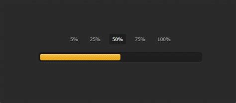 css3可按进度变色的进度条 html5tricks 博客园