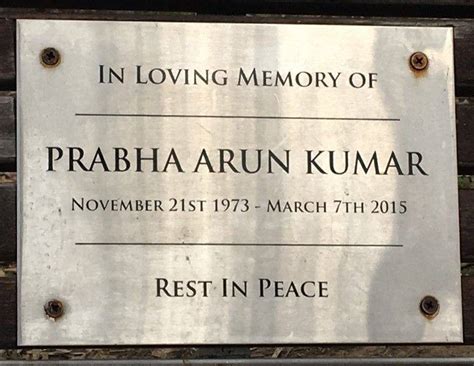Prabha Arun Kumar Monument Australia