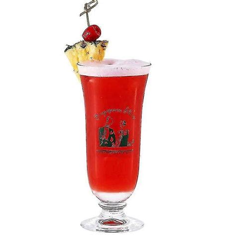 2pcs Singapore Sling Glasses Cocktail Glasses Long Drink Glasses