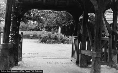 Photo Of Worth Peep Through Lychgate C1955 Francis Frith