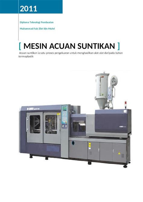 Docx Report Injection Molding Dokumen Tips