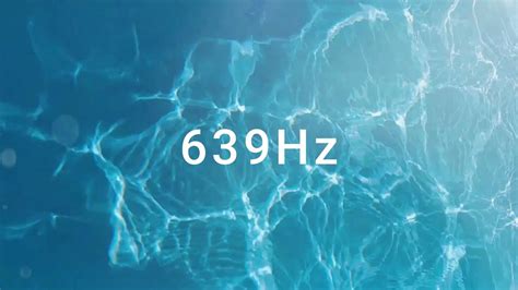 639hz 바닷속 물소리 주파수 음악 3시간 인간관계 개선 사랑 증진 긍정적인 에너지 정서적 안정 부정적 감정 해소스트레스 완화 명상 음악 수면 증진