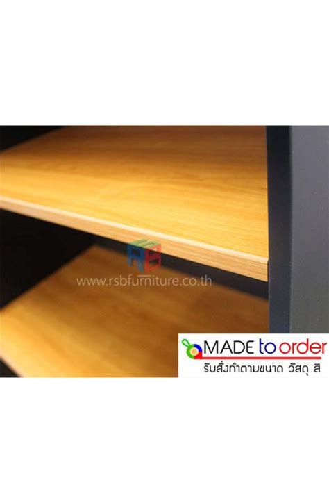 ตู้เอกสารสูงโล่ง 5 ชั้น เมลามีน ขนาด 80 X 40 สูง 200 Cm รหัส 159 โต๊ะทำงาน โต๊ะคอมพิวเตอร์