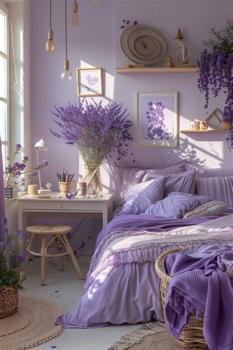 29 Lavender Boho Bedroom Ideas Bedroom Interior Purple Bedroom Decor