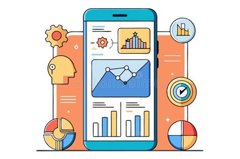 Smartphone With Ai Interface Showing Advanced Data Analytics Features