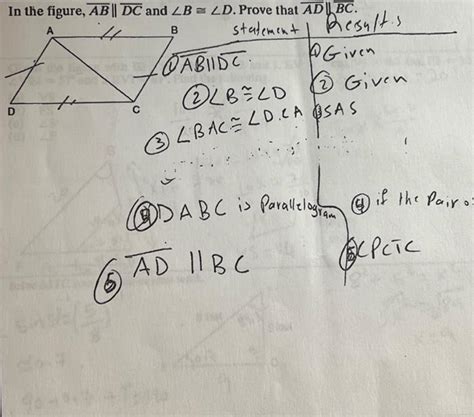 Solved In The Figure ABDC And BD Prove That ADBC Chegg