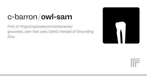 Examples C Barron Owl Sam Replicate